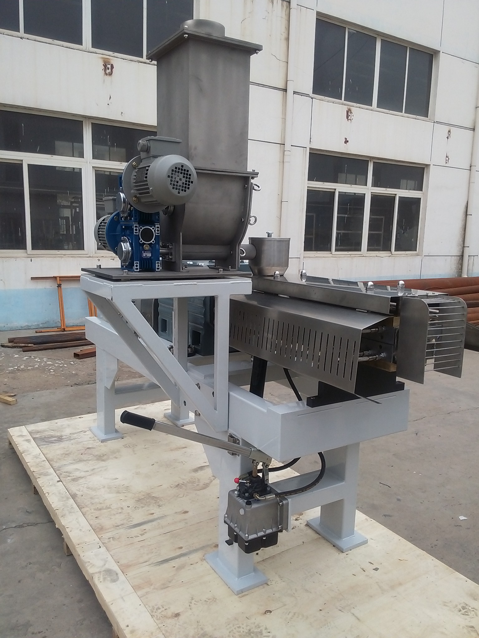 Double Screw Compound Food Processing Twin Screw Extruder - Buy ...